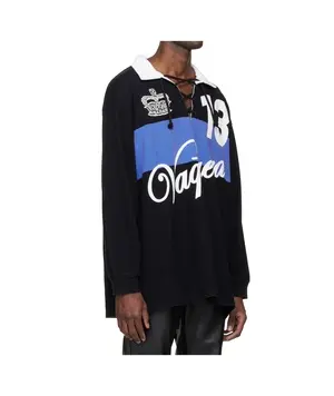 Vaquera Long-sleeves Polo Top