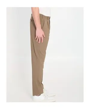 PT TORINO Union Pleated Straight-leg Trousers