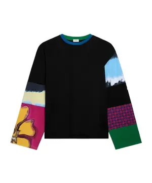 Celine Long Sleeved T-shirt In Cotton Jersey