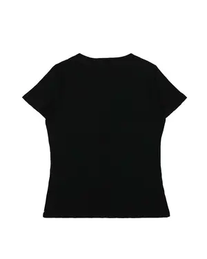 Sportmax Printed T-shirt - Black