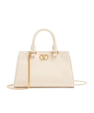 Valentino Garavani Vlogo Signature Mini Tote Bag - Ivory