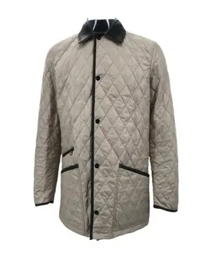 FERRAGAMO Quilted Cotton Jacket - Nude