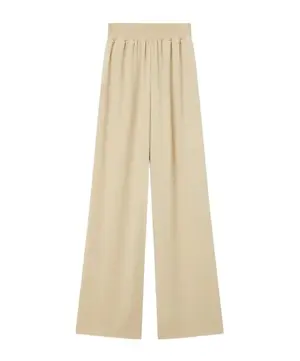JOSEPH Nour Wide-leg Elasticated Waist Trousers