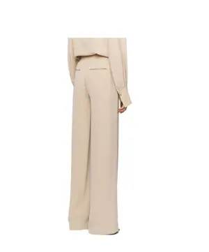 JOSEPH Nour Wide-leg Elasticated Waist Trousers