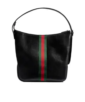 Gucci Gucci Lunetta Medium Crossbody Bag Black