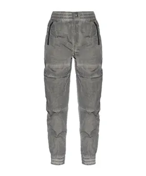 DIESEL® P-ride Zip-pocket Cargo Pants - Gray