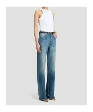 Victoria Beckham Straight Leg Jeans