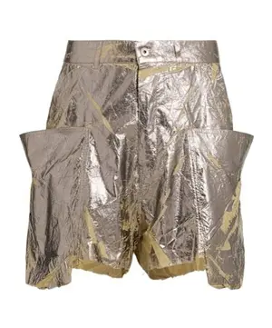 Rick Owens Stefan Nylon Cargo Shorts - Nude