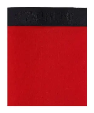 Valentino Garavani Logo Lace Striped Tights - Red
