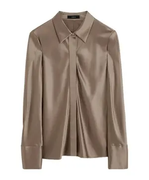 JOSEPH Brunel Silk-satin Shirt