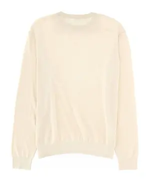 Aspesi Crew Neck Knitted Sweater - Nude