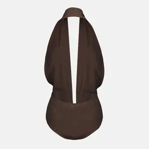 Christopher Esber Halterneck Plunge One Piece
