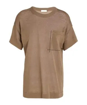 Brunello Cucinelli Monili Detail T-shirt