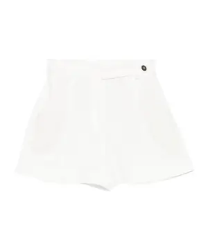 Brunello Cucinelli Pleated Tailored Shorts - White