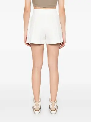 Brunello Cucinelli Pleated Tailored Shorts - White