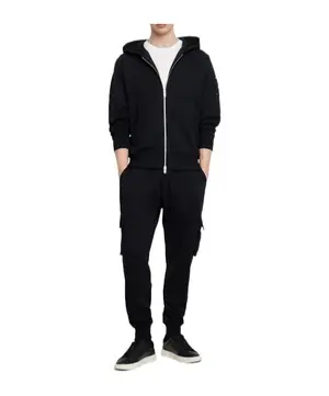 Moose Knuckles Hartsfield Zip-up Hoodie - Black