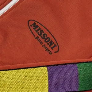 Palm Angels X Missoni Sport Logo Print Track Jacket - Brown