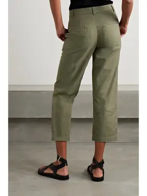 Vince Cotton Twill Trousers
