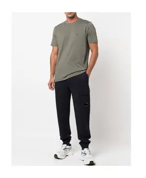 C.P. COMPANY Lens-detail Cargo Sweatpants - Black