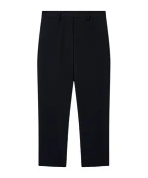 Emporio Armani Tailored Trousers With Logo Plate