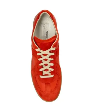 MAISON MARGIELA Replica Lace-up Sneakers - Red