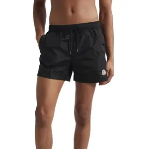 Moncler Wide Leg Drawstring Shorts