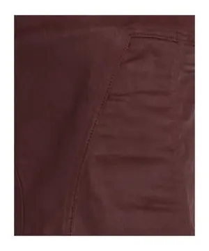 Rick Owens Denim Strapless Top - Red