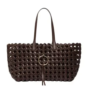Marella Large Woven Shopping Tote