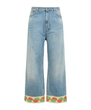 Valentino Garavani Straight Leg Denim Pants