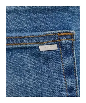 Amiri Stack Cotton Denim Jeans - Blue