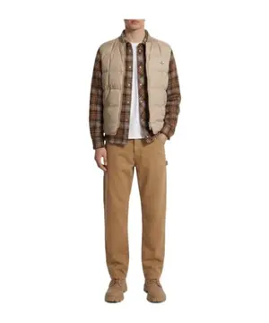 Moncler Cargo Cotton Gabardine Pants - Brown