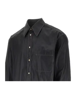 LEMAIRE Topstitched Buttoned Shirt