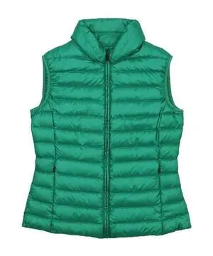Max Mara Quilted Logo Vest - Green