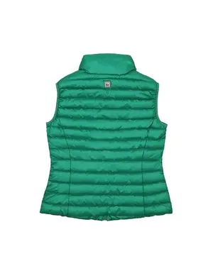 Max Mara Quilted Logo Vest - Green