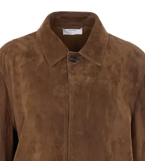 THE ROW Long-sleeve Leather Jacket