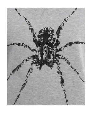 LANVIN Printed Round Neck Sweater