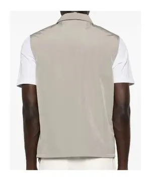 Brunello Cucinelli Sleeveless Padded Gilet - Nude