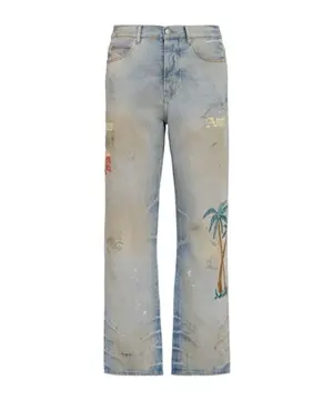 Amiri Sinner Embroidered Jeans