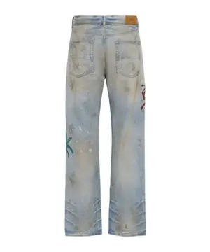 Amiri Sinner Embroidered Jeans