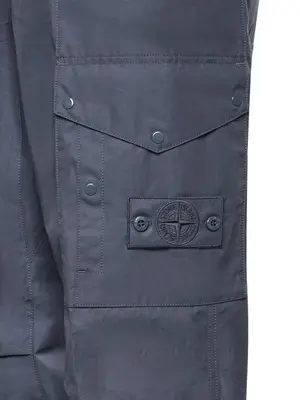 Stone Island Elasticated Cargo Pants - Blue