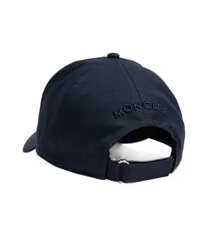 Moncler Logo Baseball Cap - Black
