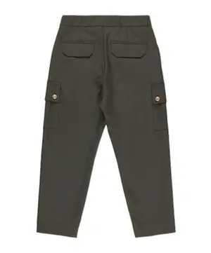 Balmain Cool Wool Blend Cargo Pants - Black