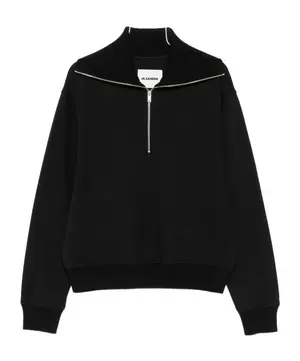 JIL SANDER Quarter Zip Sweater