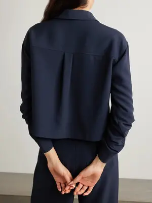 Veronica Beard Cargo Pocket Blouse