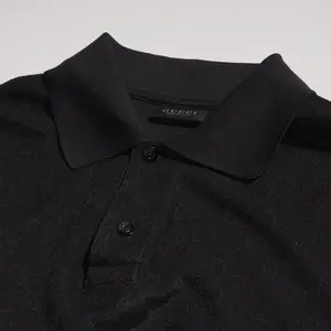 Gucci Gg Technical Jersey Jacquard Polo Shirt