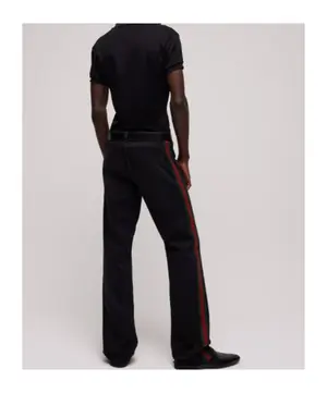 Gucci Gg Technical Jersey Jacquard Polo Shirt