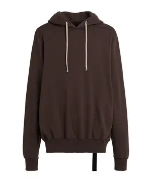 Rick Owens Oversized Hooded Cotton Sweatshirt
