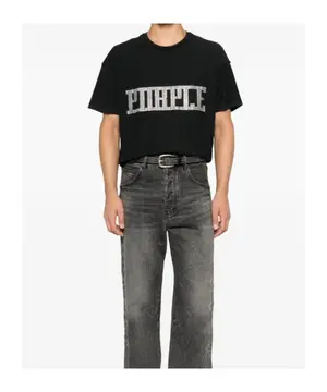 PURPLE BRAND Embellished T-shirt
