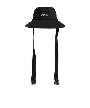Isabel Marant Étoile Embroidered Logo Bucket Hat - Black