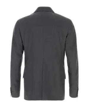 JIL SANDER 104 Tm Single-breasted Blazer - Graphite Color